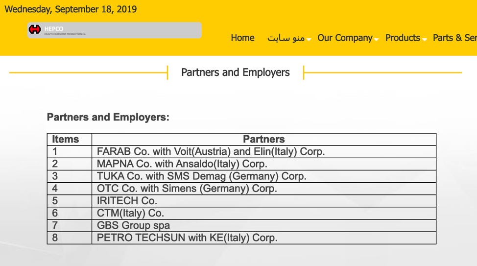Hepco: An Iranian Company's Death-by-Neglect - Doublethink